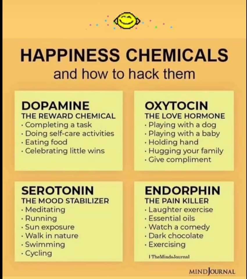Happiness Chemicals And How To Hack Them Pictures, Photos, and Images ...