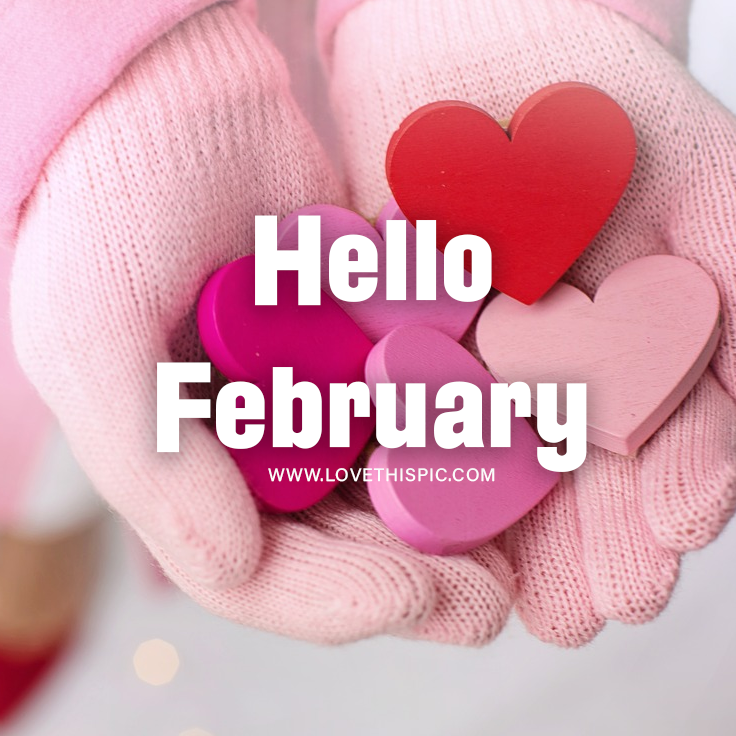 Red & Pink Hearts - Hello February Pictures, Photos, and Images for ...