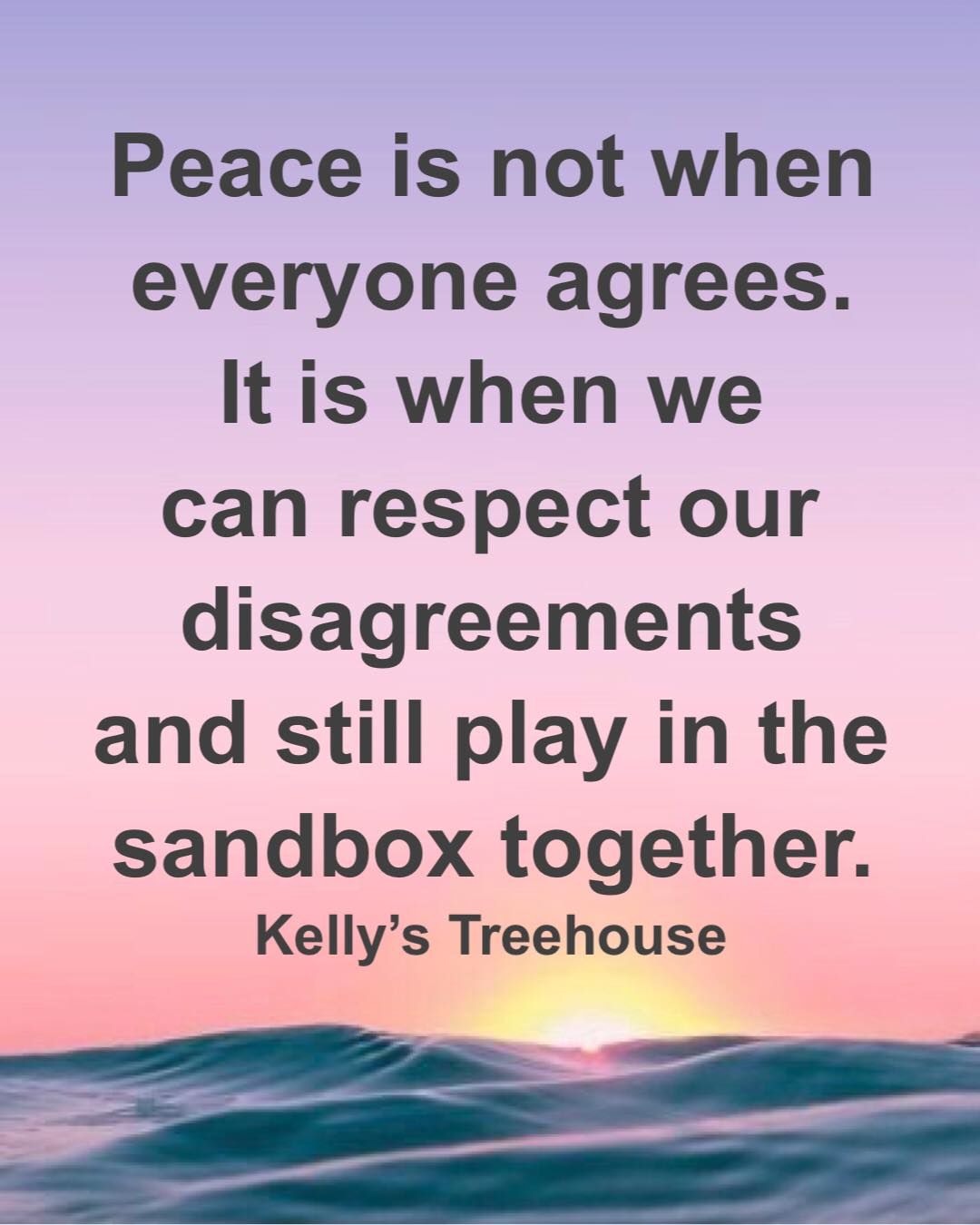 Peace Is Not When Everyone Agrees. Pictures, Photos, and Images for ...
