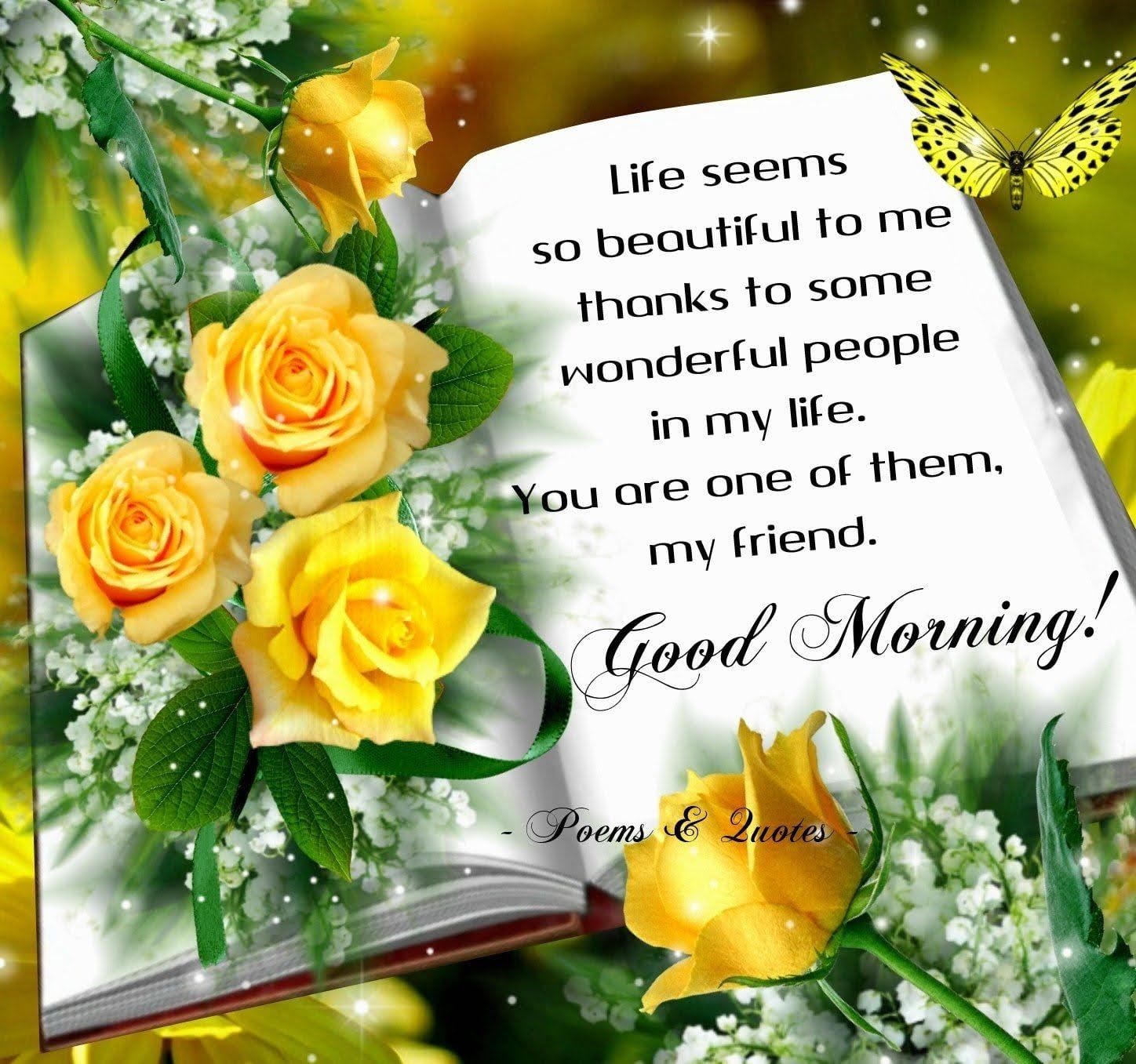 Life Seems So Beautiful To Me Thanks To Some Wonderful People In My ...