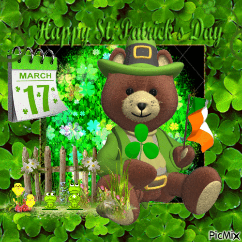 Happy St. Patrick's Day Bear Pictures, Photos, and Images for Facebook ...