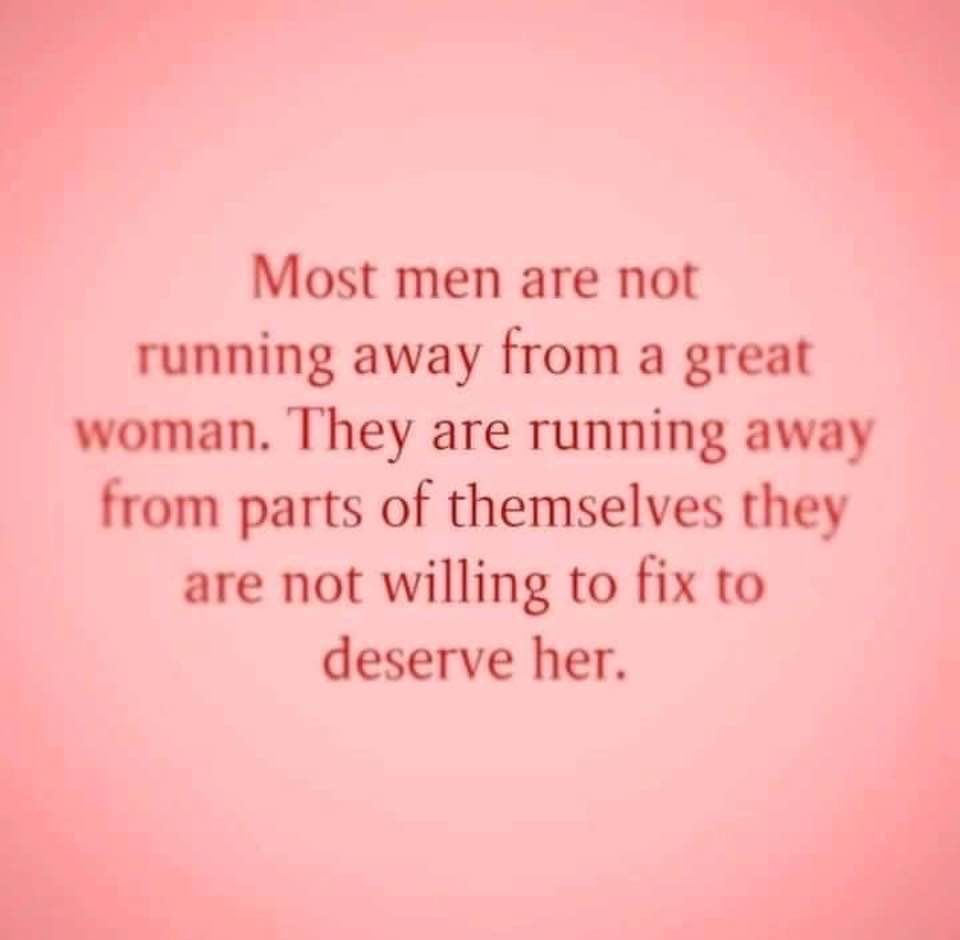 Most Men Are Not Running Away From A Great Woman. Pictures, Photos, and ...