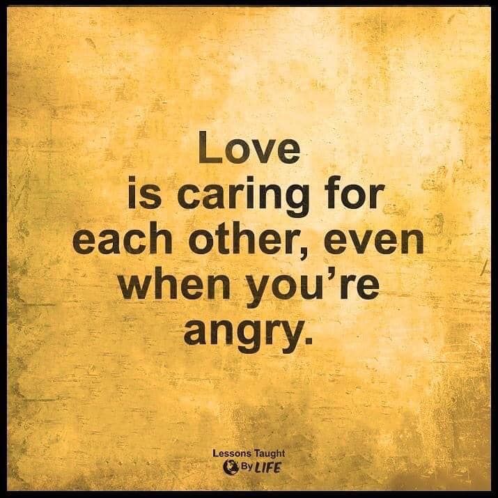 Love Is Caring For Each Other, Even When You're Angry Pictures, Photos ...