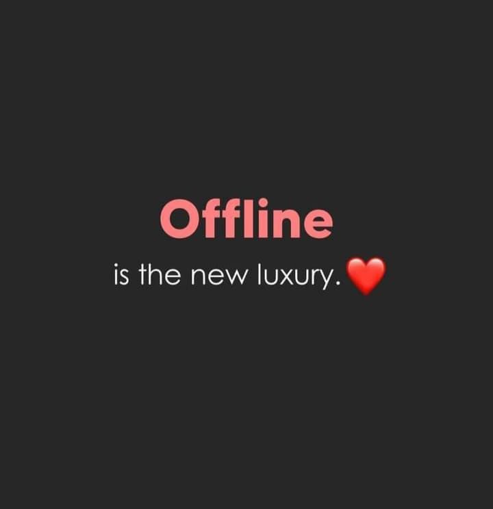 Offline Is The New Luxury Pictures, Photos, and Images for Facebook ...