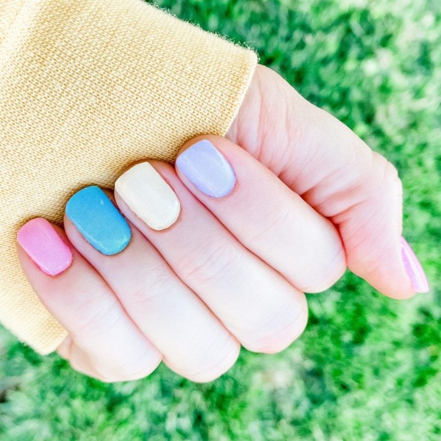 Short Colorful Pastel Nails Pictures, Photos, and Images for Facebook ...