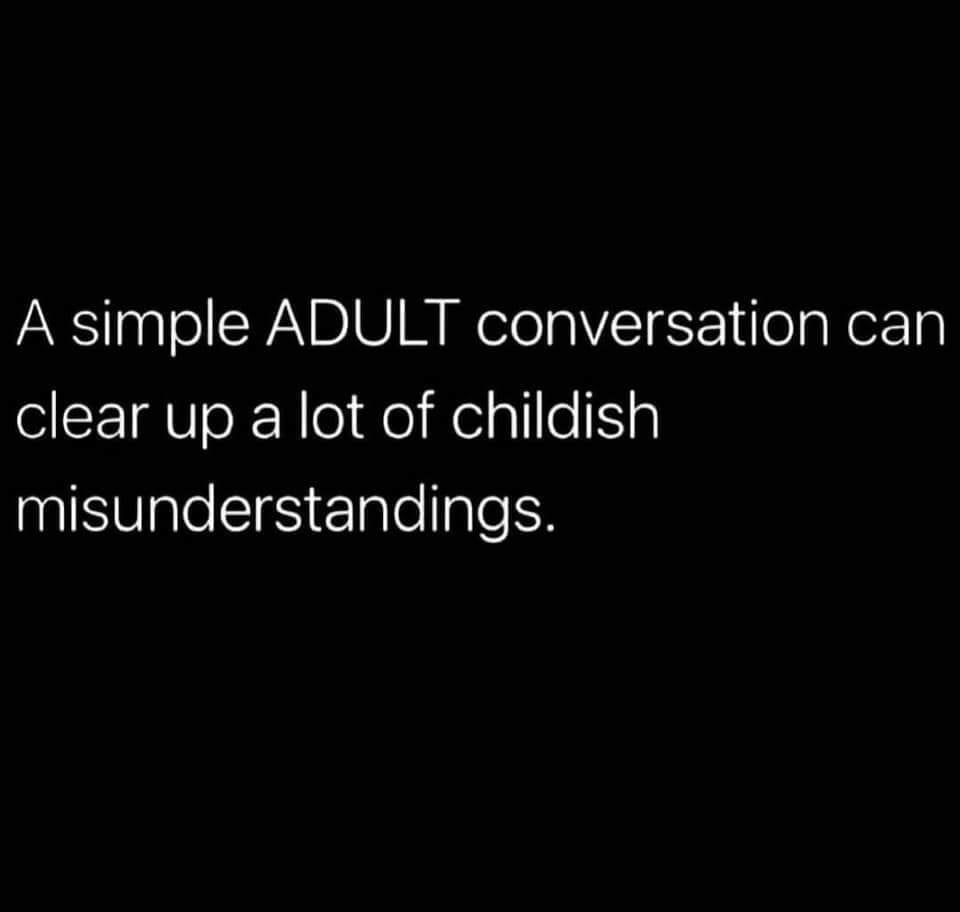 A Simple Adult Conversation Can Clear Up A Lot Of Childish ...