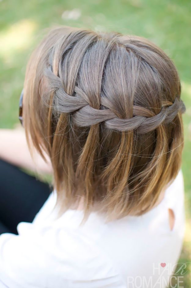 Short Hair Waterfall Braid Pictures, Photos, and Images for Facebook ...