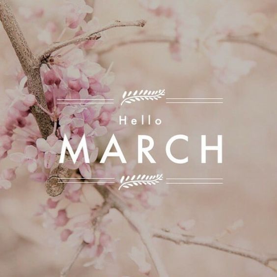 Hello March Floral Background Pictures, Photos, and Images for Facebook ...