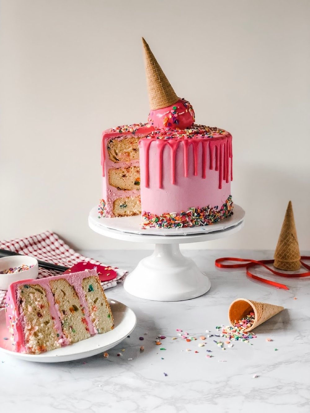 Ice Cream Cone Cake Pictures, Photos, and Images for Facebook, Tumblr ...