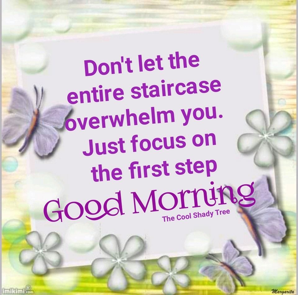 Don't Let The Staircase Overwhelm You. Just Focus On The First Step ...