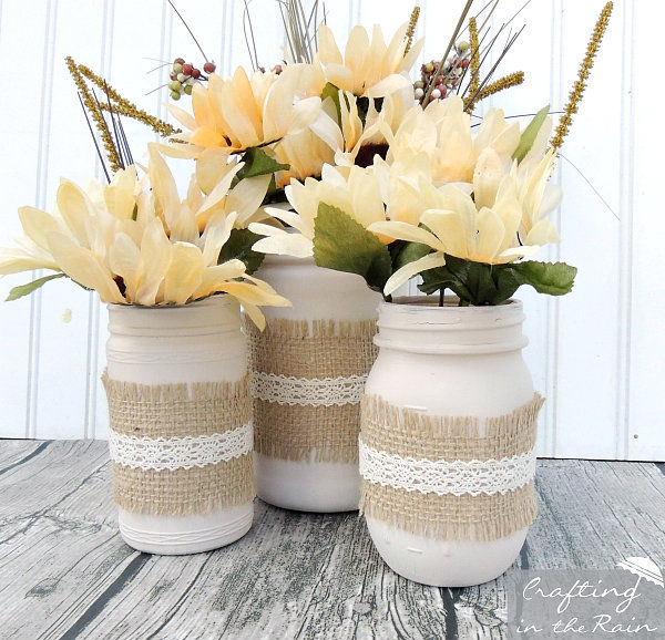 DIY Rustic Flower Centerpiece Pictures, Photos, and Images for Facebook ...