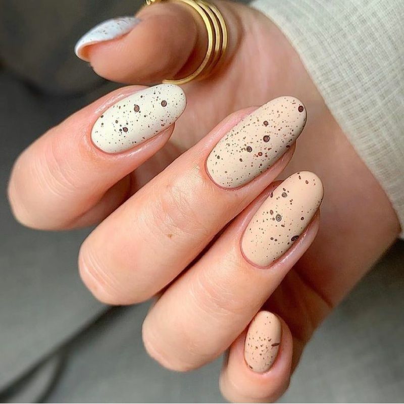 Beige Speckled Egg Nail Art Pictures, Photos, and Images for Facebook ...