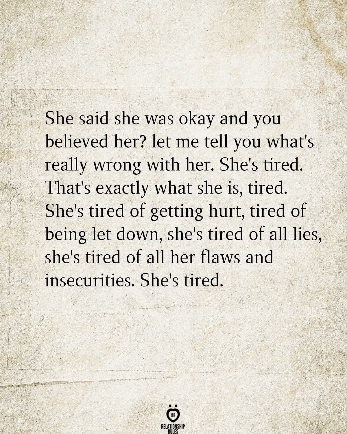 She Said She Was Okay And You Believed Her? Pictures, Photos, and ...