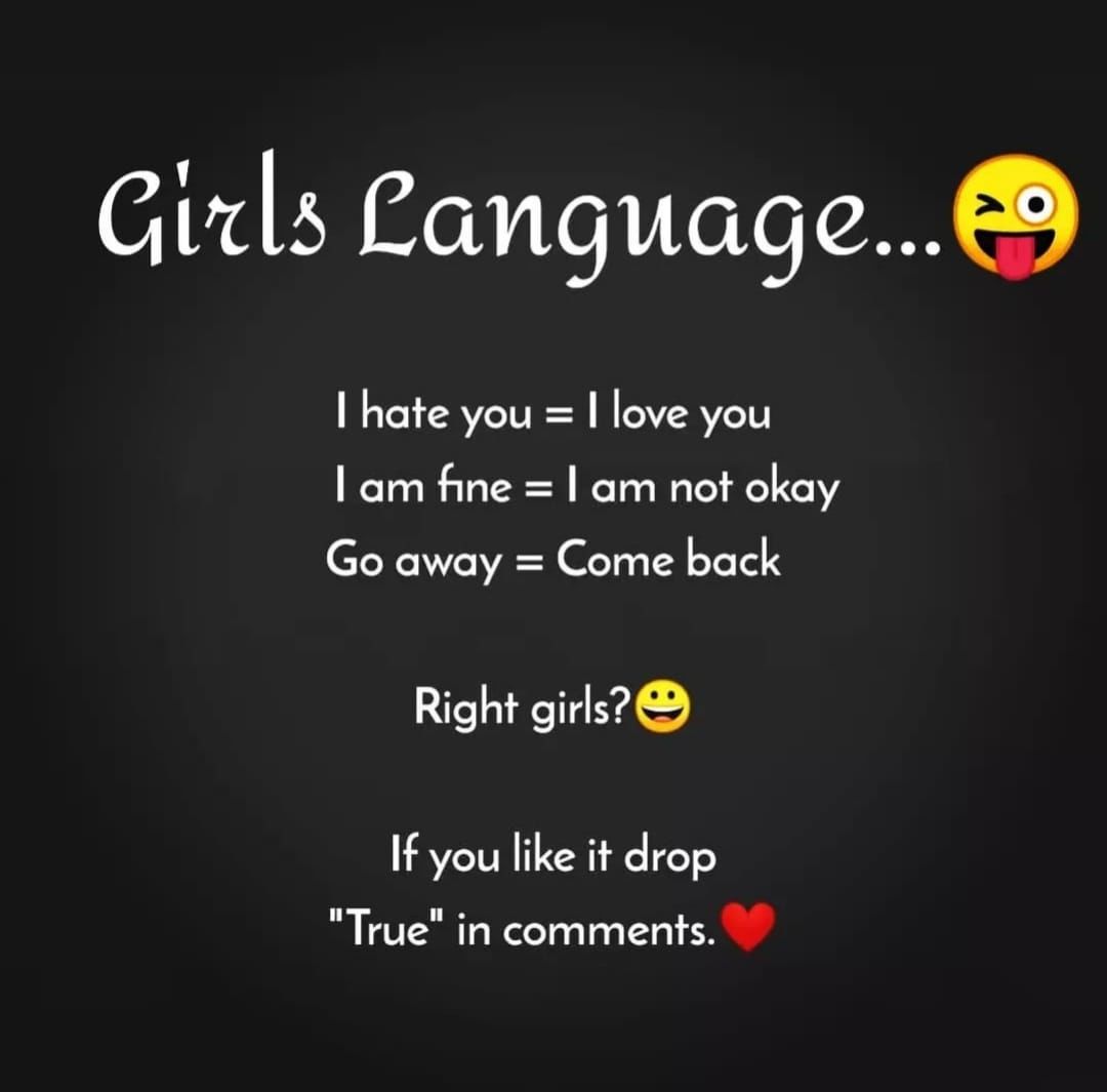 Girl's Language Pictures, Photos, and Images for Facebook, Tumblr ...