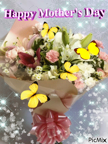 Bouquet Of Flowers Happy Mother S Day Gif Pictures Photos And