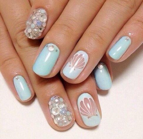 Seashell Nails Pictures, Photos, and Images for Facebook, Tumblr ...