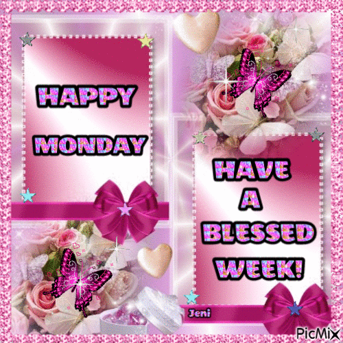 Sparkling Star, Happy Monday, Have A Blessed Week Pictures, Photos, and ...