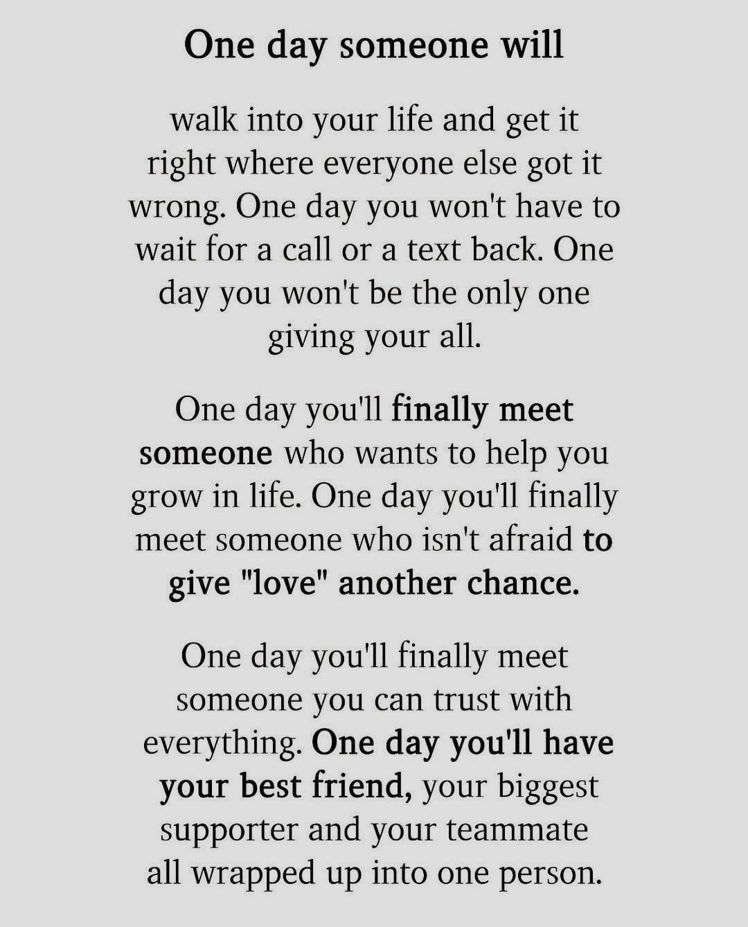 One Say Someone Will... Pictures, Photos, and Images for Facebook ...