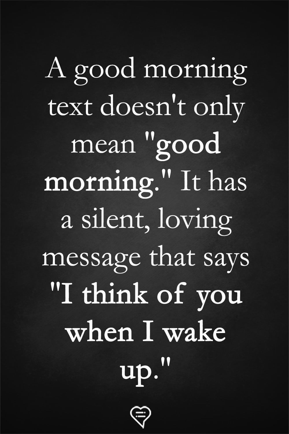 A Good Morning Text Doesn't Only Mean "good Morning" Pictures, Photos ...