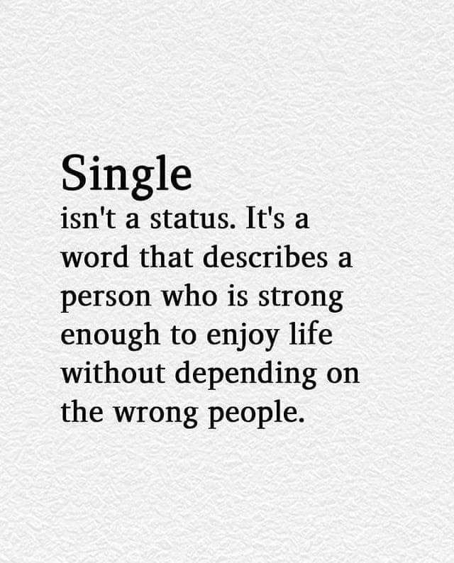 Single Is A Status Pictures, Photos, and Images for Facebook, Tumblr ...
