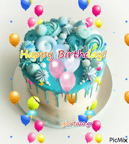 Floating Balloons - Happy Birthday Gif Pictures, Photos, and Images for ...