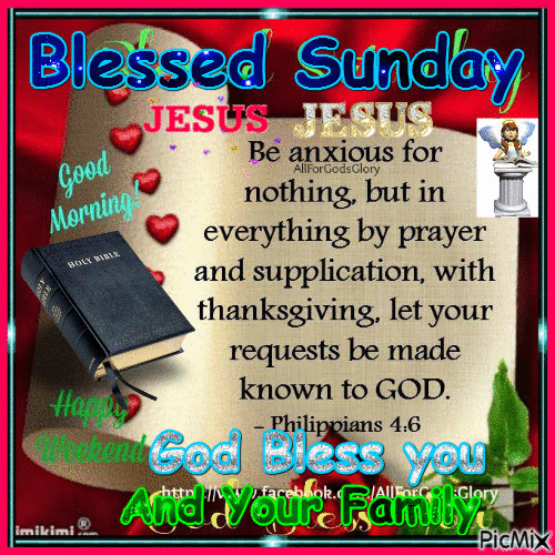 Jesus Blessed Sunday Gif Pictures, Photos, and Images for Facebook ...