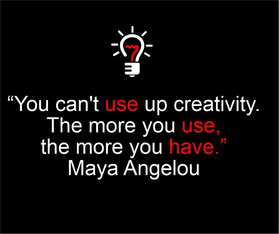 You Can't Use Up Creativity. The More You Use, The More You Have. Pictures, Photos, and Images ...