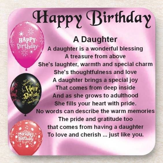 Happy Birthday Messages For Daughter Pictures Photos And Images For