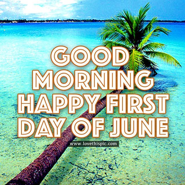 Tropical Ocean - Good Morning, Happy First Day Of June Pictures, Photos ...