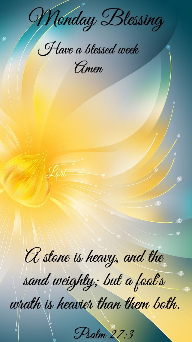 Monday Blessing: Have A Blessed Week, Amen Pictures, Photos, and Images ...