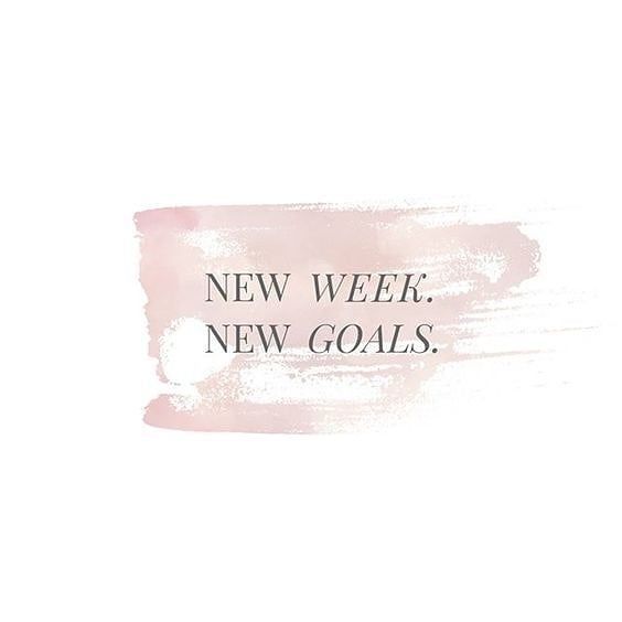 New Week. New Goals. Pictures, Photos, and Images for Facebook, Tumblr ...