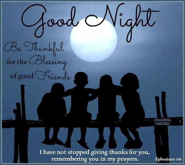 Be Thankful For The Blessing, Good Night Pictures, Photos, and Images ...