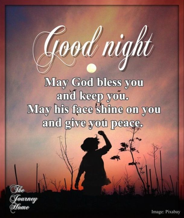 May God Bless You And Keep You. May His Face Shine On You And Give You ...