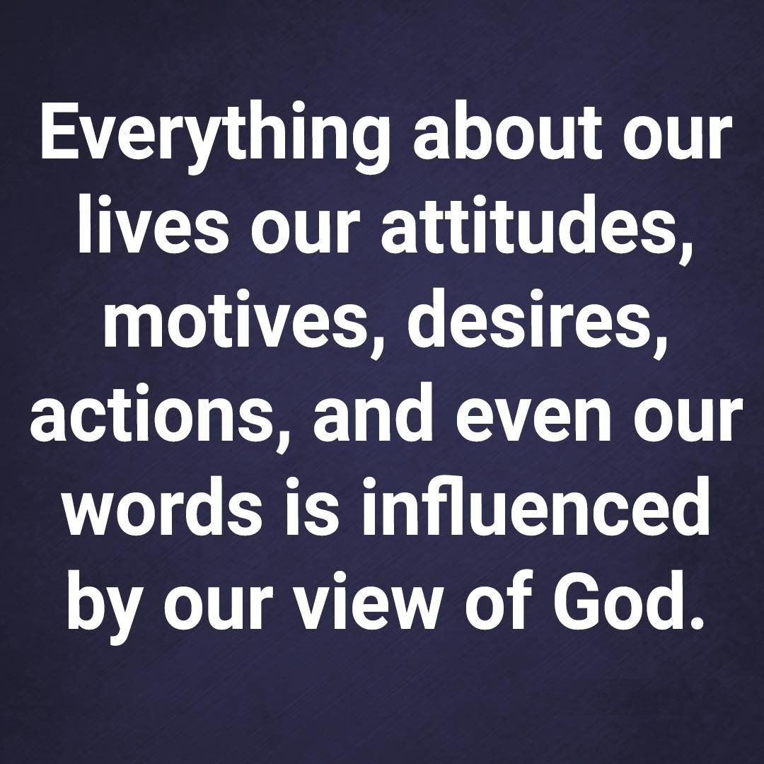 Everything About Our Lives, Our Attitudes, Motives, Desires, Actions ...