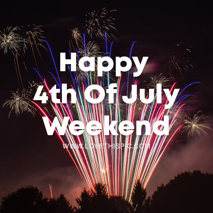 Colorful Fireworks In Sky - Happy 4th Of July Weekend Pictures, Photos ...