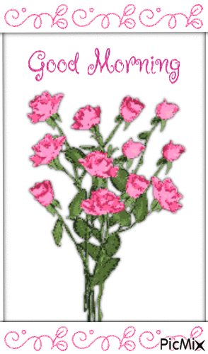 Blooming Rose - Good Morning Gif Pictures, Photos, and Images for ...