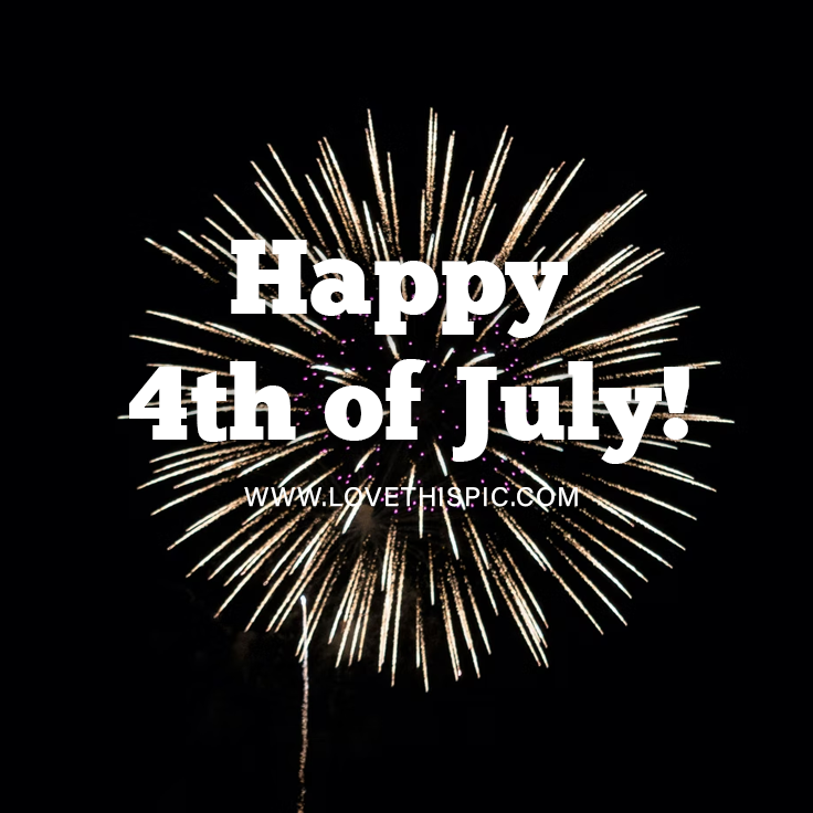 Fireworks In Dark Sky - Happy 4th Of July Pictures, Photos, and Images ...