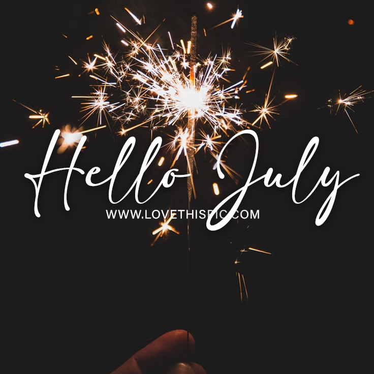 Lighted Sparkler - Hello July Pictures, Photos, and Images for Facebook ...