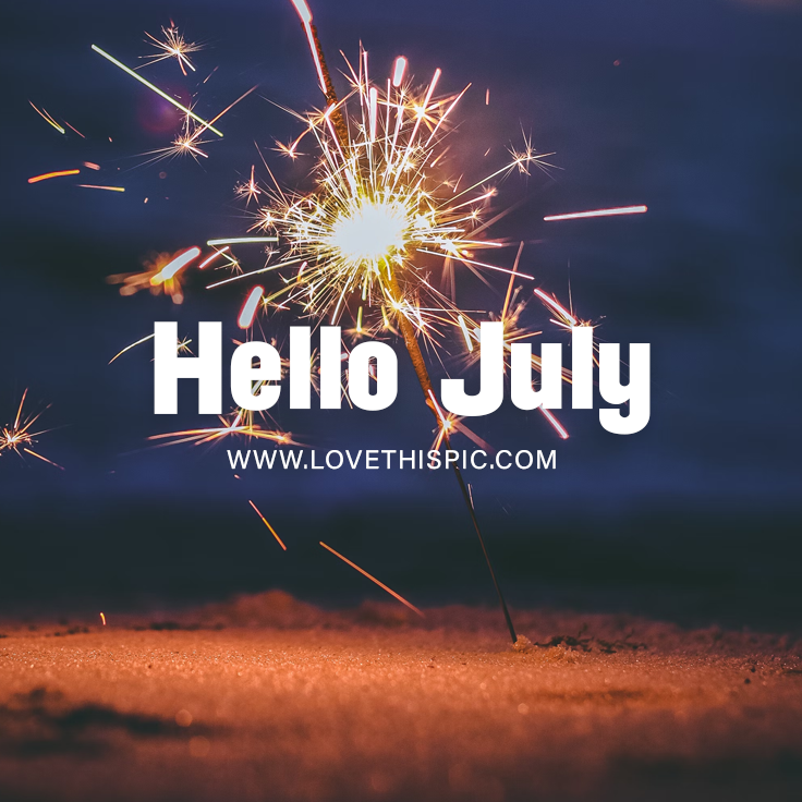 Sand Sparkler - Hello July Pictures, Photos, and Images for Facebook ...