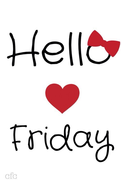 Hello Friday With Bow And Heart Pictures, Photos, and Images for ...