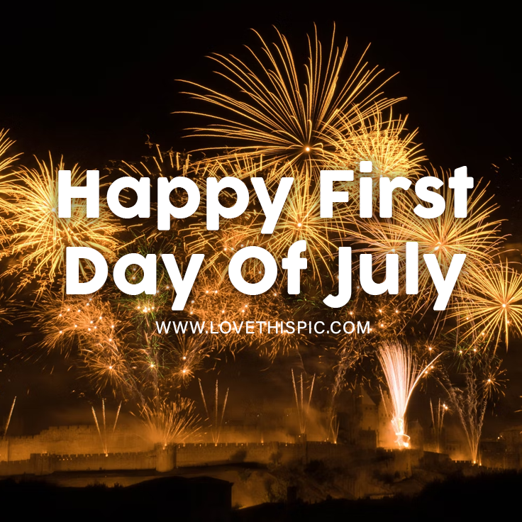Golden Fireworks - Happy First Day Of July Pictures, Photos, and Images ...