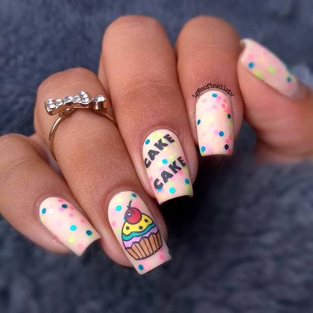 Cupcake Inspired Nail Art Pictures, Photos, and Images for Facebook ...