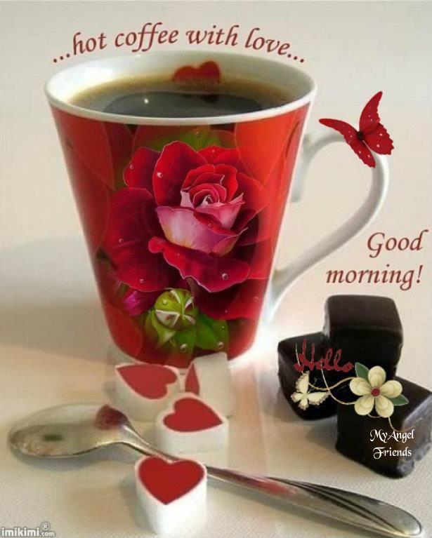 Hot Coffee With Love, Good Morning Pictures, Photos, and Images for ...