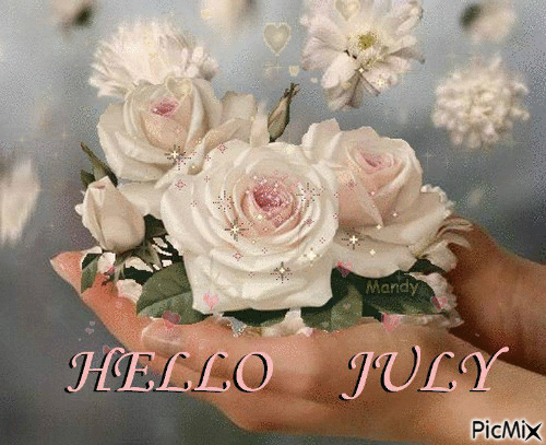 Hello July With Roses Pictures, Photos, and Images for Facebook, Tumblr ...