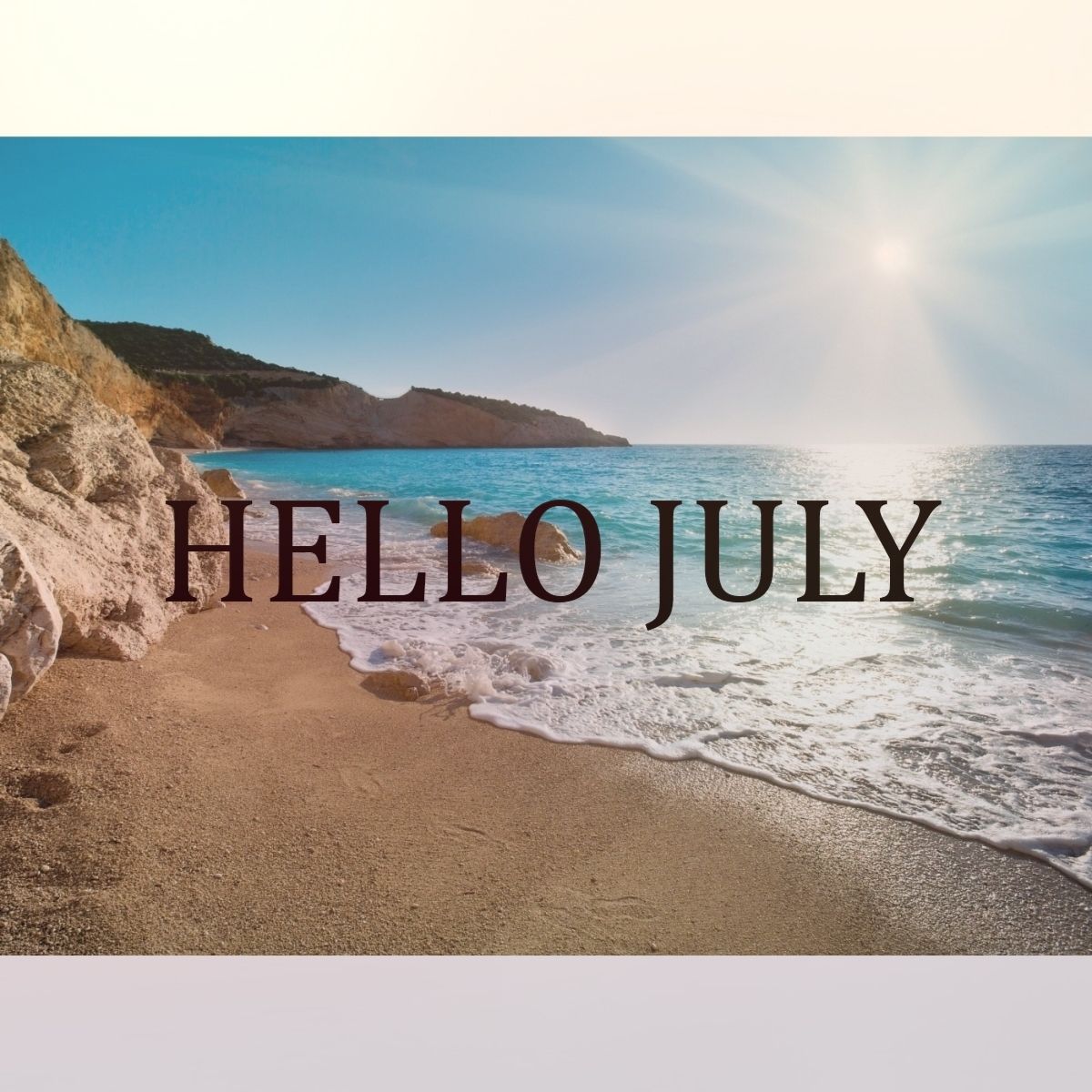 Hello July Beach Side Quote Pictures, Photos, and Images for Facebook ...
