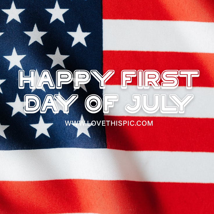 National Flag Of The USA - Happy First Day Of July Pictures, Photos ...