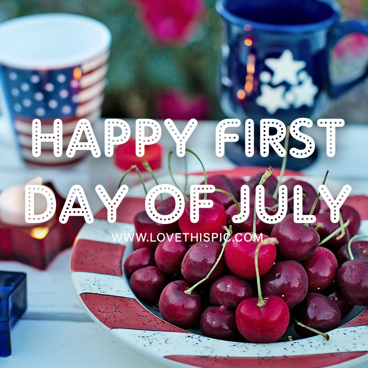 Plate Of Cherries - Happy First Day Of July Pictures, Photos, and ...