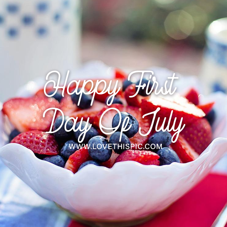 Patriotic Fruit Bowl - Happy First Day Of July Pictures, Photos, and ...