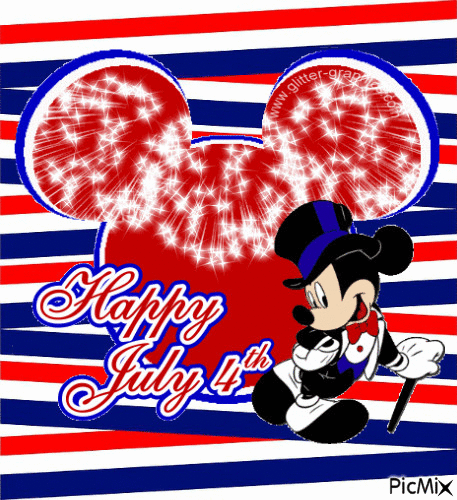 Mickey Happy July 4th Gif Pictures, Photos, and Images for Facebook ...