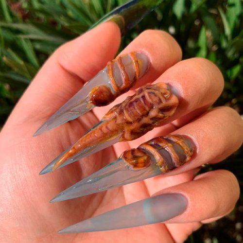Long Creepy Alien Nail Art Pictures, Photos, and Images for Facebook ...